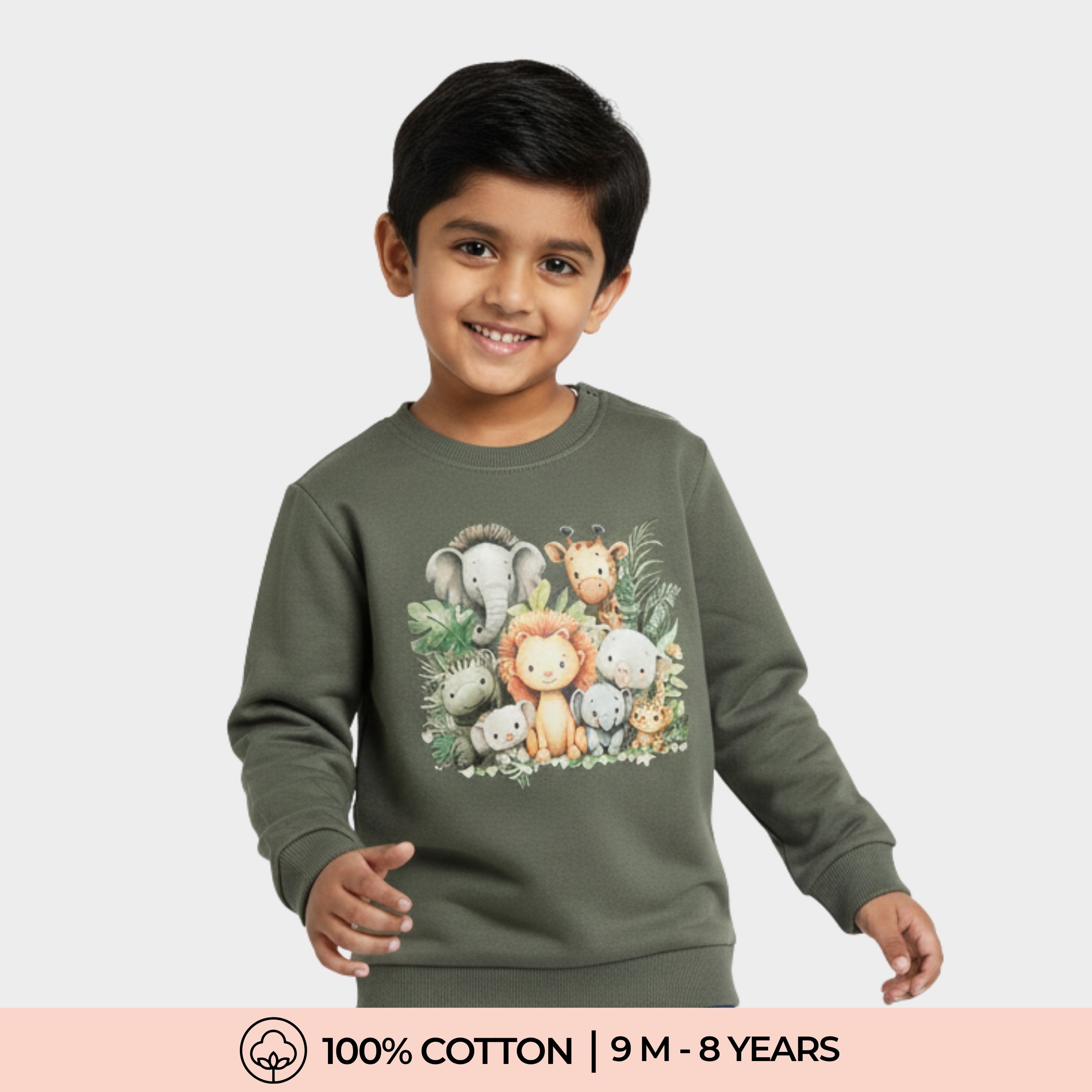 Unisex Sweatshirt | Wild Pals – orangesugar